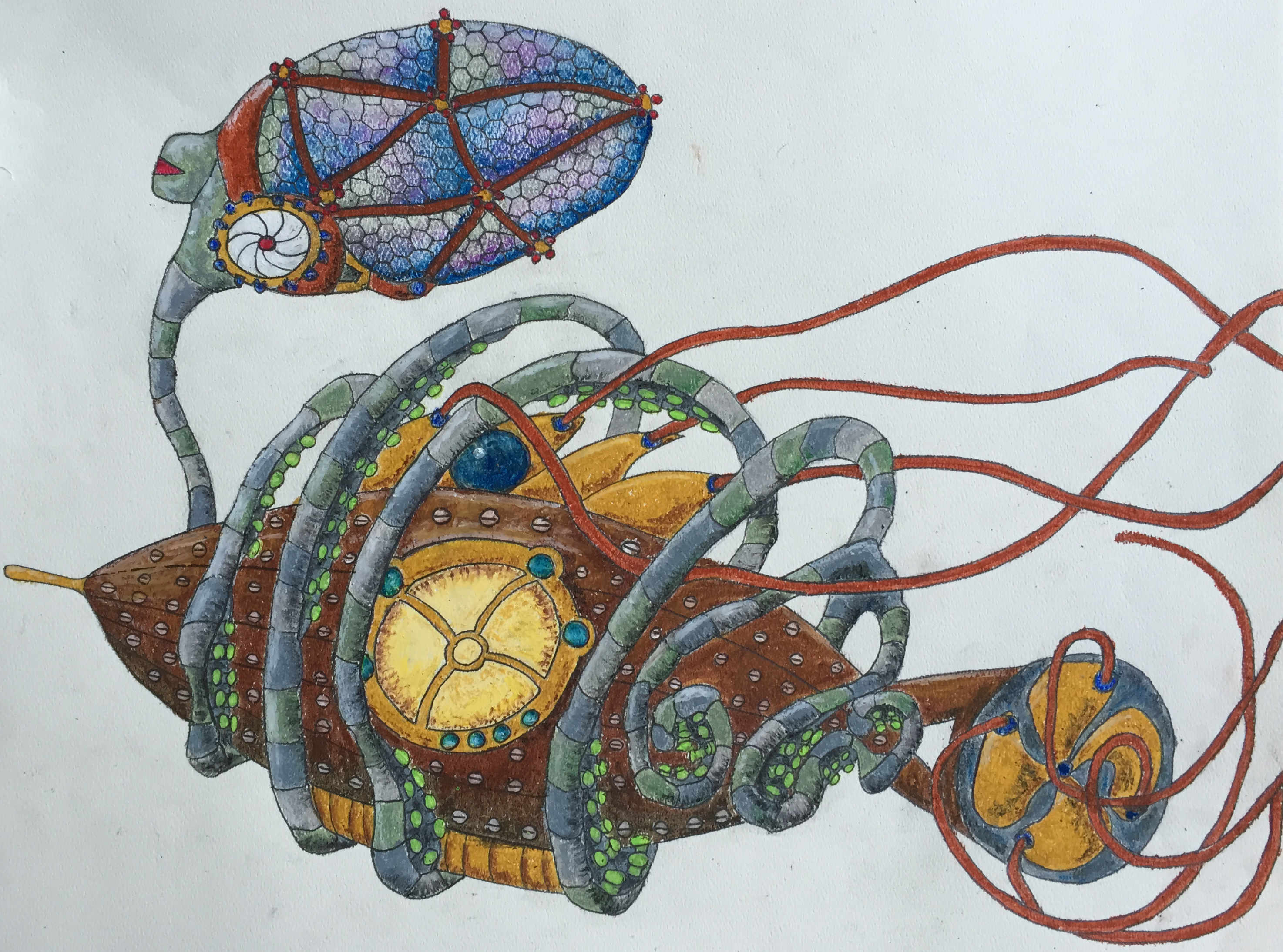 Phage vs. Bacteria | Steampunk Phage